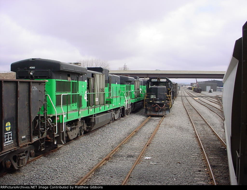 Power in the NYS&W yard